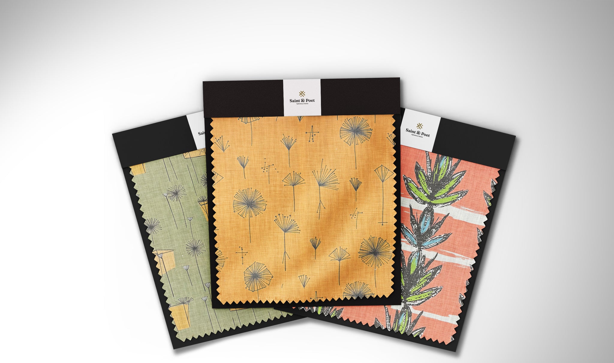 Hand Drawn Upholstery Fabric Sketch Collection UK