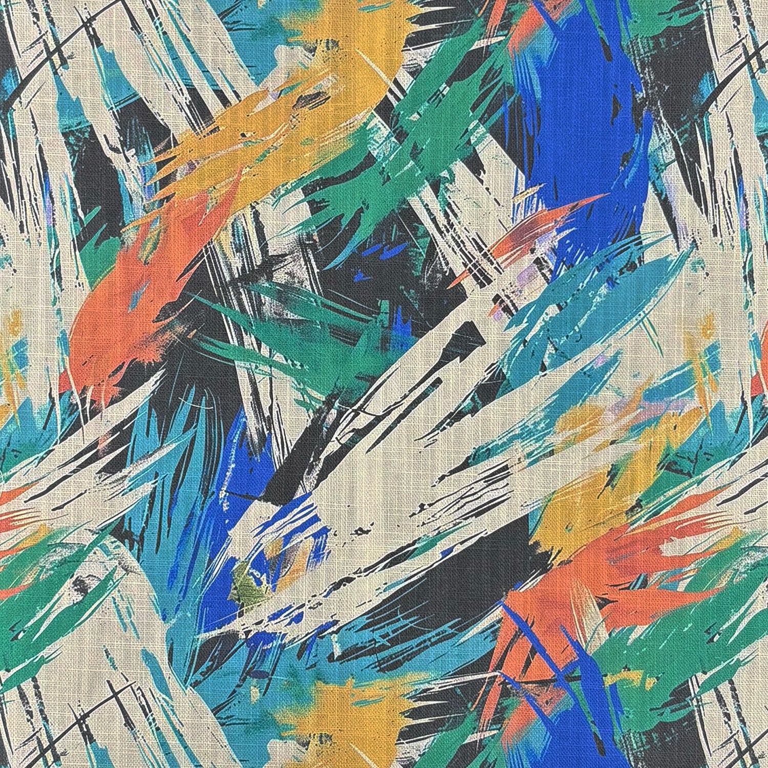 Dash No.13 Upholstery Fabric – Bold Abstract Design for Interiors